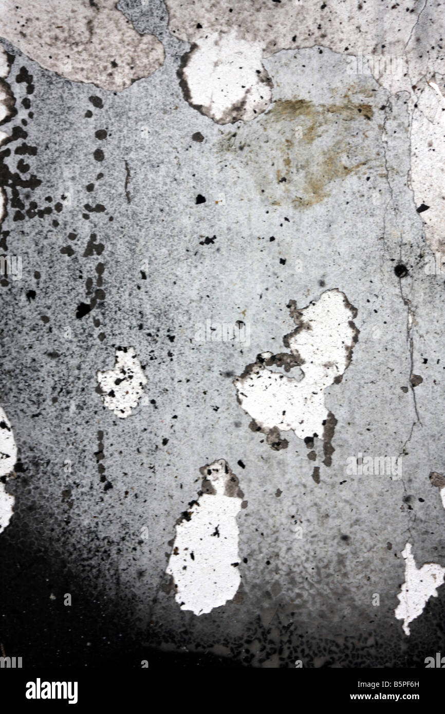 A burnt pattern on drywall from a fire Stock Photo - Alamy