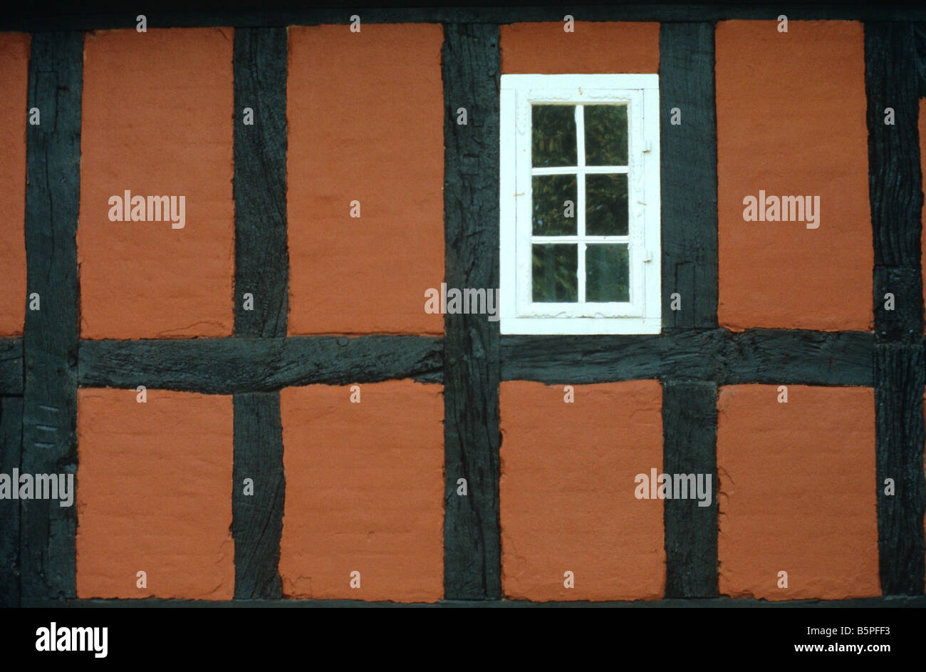 Traditional timber framed building in Denmark Stock Photo - Alamy