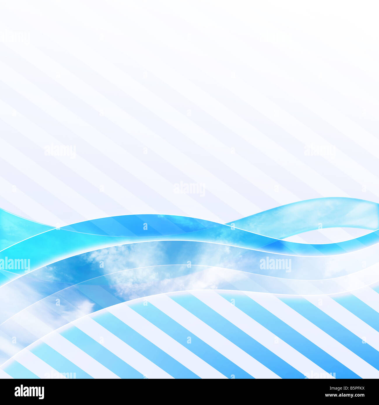 Modern template background with flowing lined art Beautiful sky ...