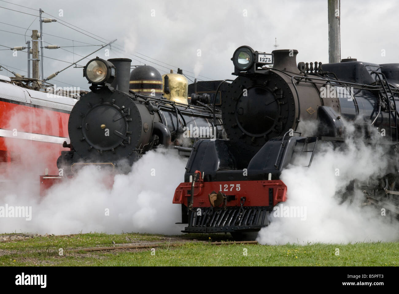 Ja Class Steam engine Fielding Manawatu New Zealand Stock Photo - Alamy