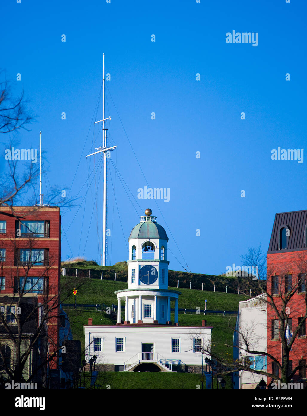Halifax canada fort clock hi-res stock photography and images - Alamy