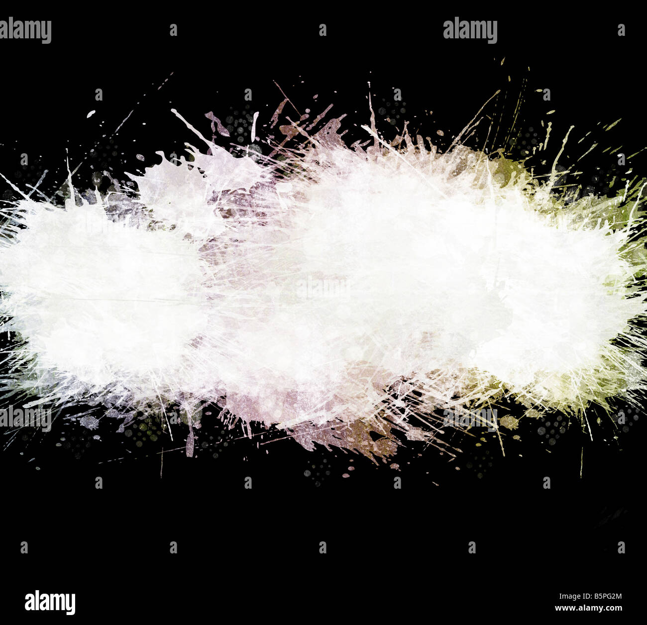 Watercolor aged background with detailed ink splatters Washed out ...