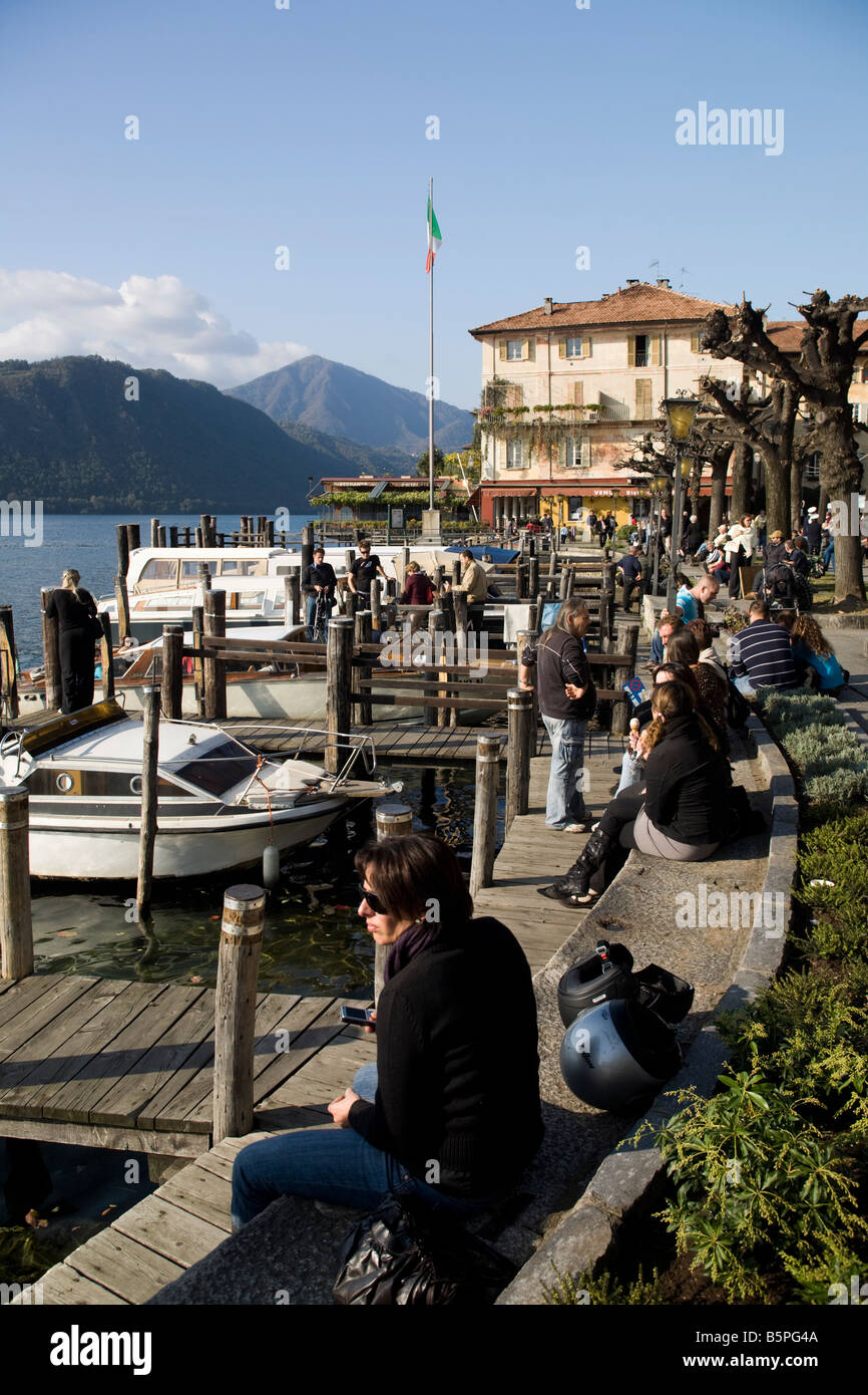 Italy orta lake orta tourists hi-res stock photography and images - Alamy