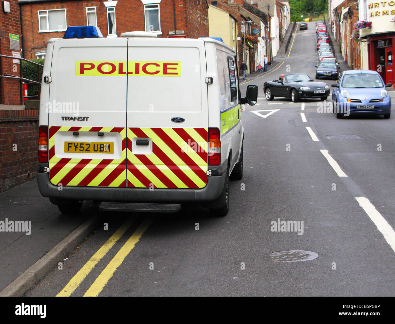 Police transit van, law, crime, cop, officer, emergency, security ...