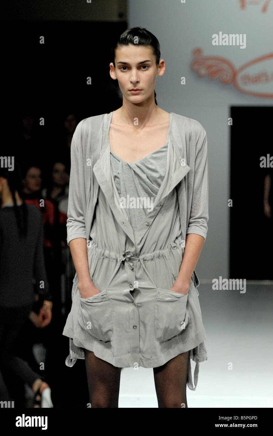 Female model wearing garments by Life with Bird at Melbourne Spring ...