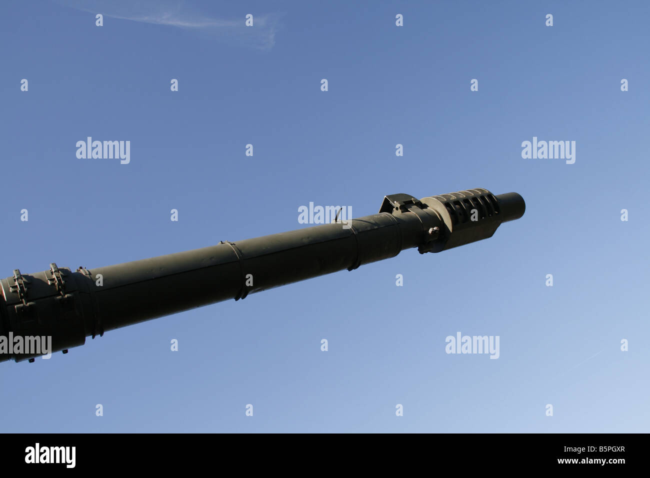 detail of army tank gun turret on battle field Stock Photo - Alamy