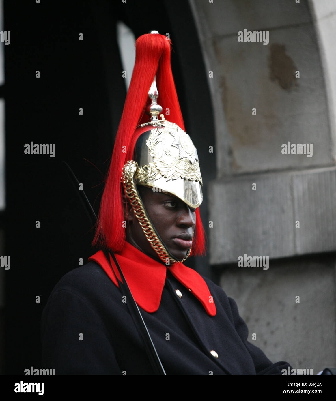 Royal horse guards parade helmet hi-res stock photography and images ...