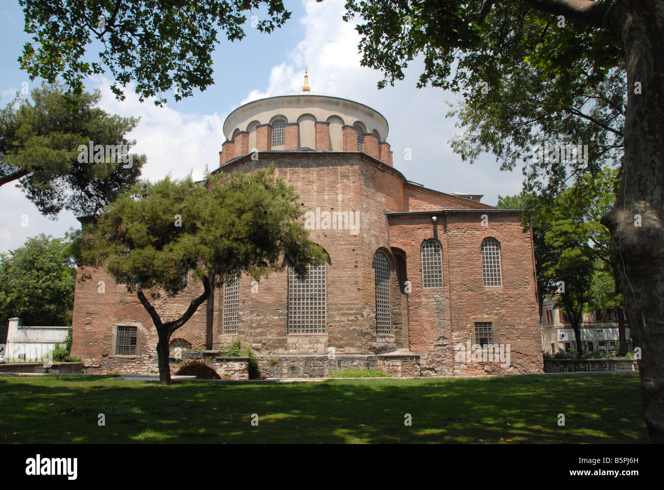 Church of Hagia Eirene in the First Courtyard of the Topkapi Palace ...