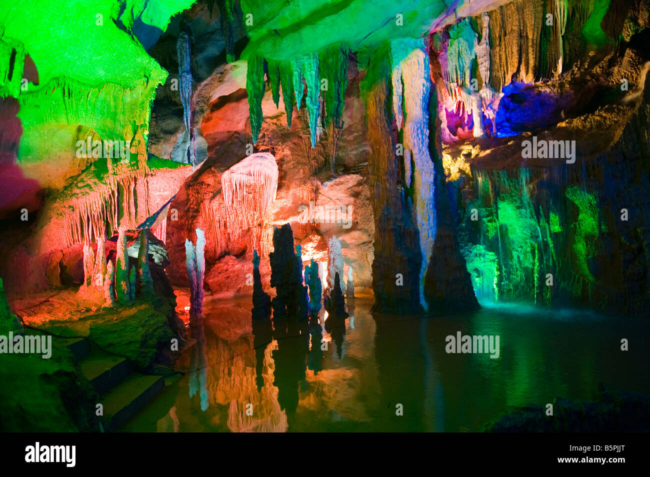 Silver Cave, Yangshuo, Guangxi Province, China Stock Photo - Alamy