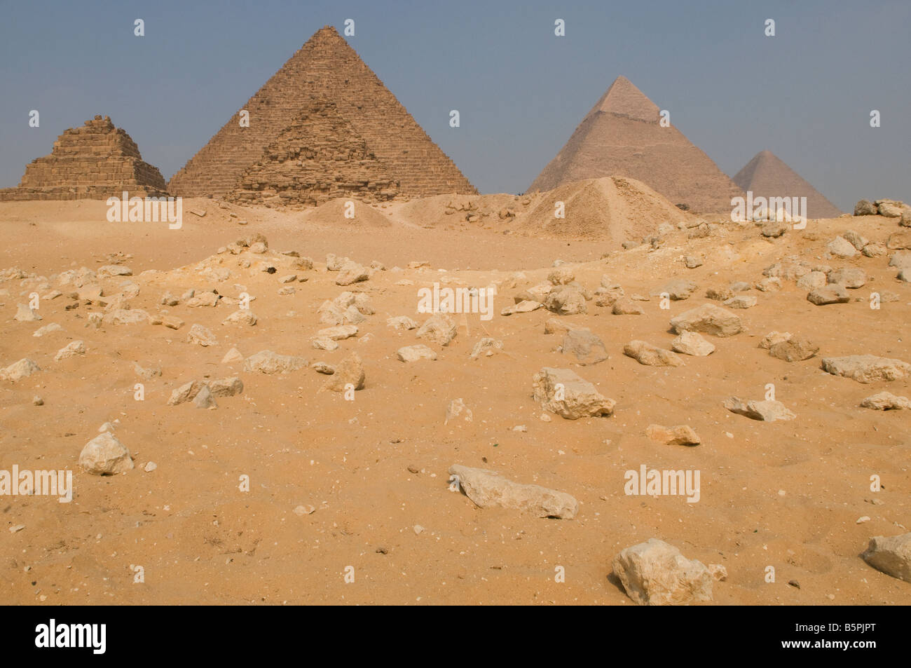 The three great pyramids hi-res stock photography and images - Alamy
