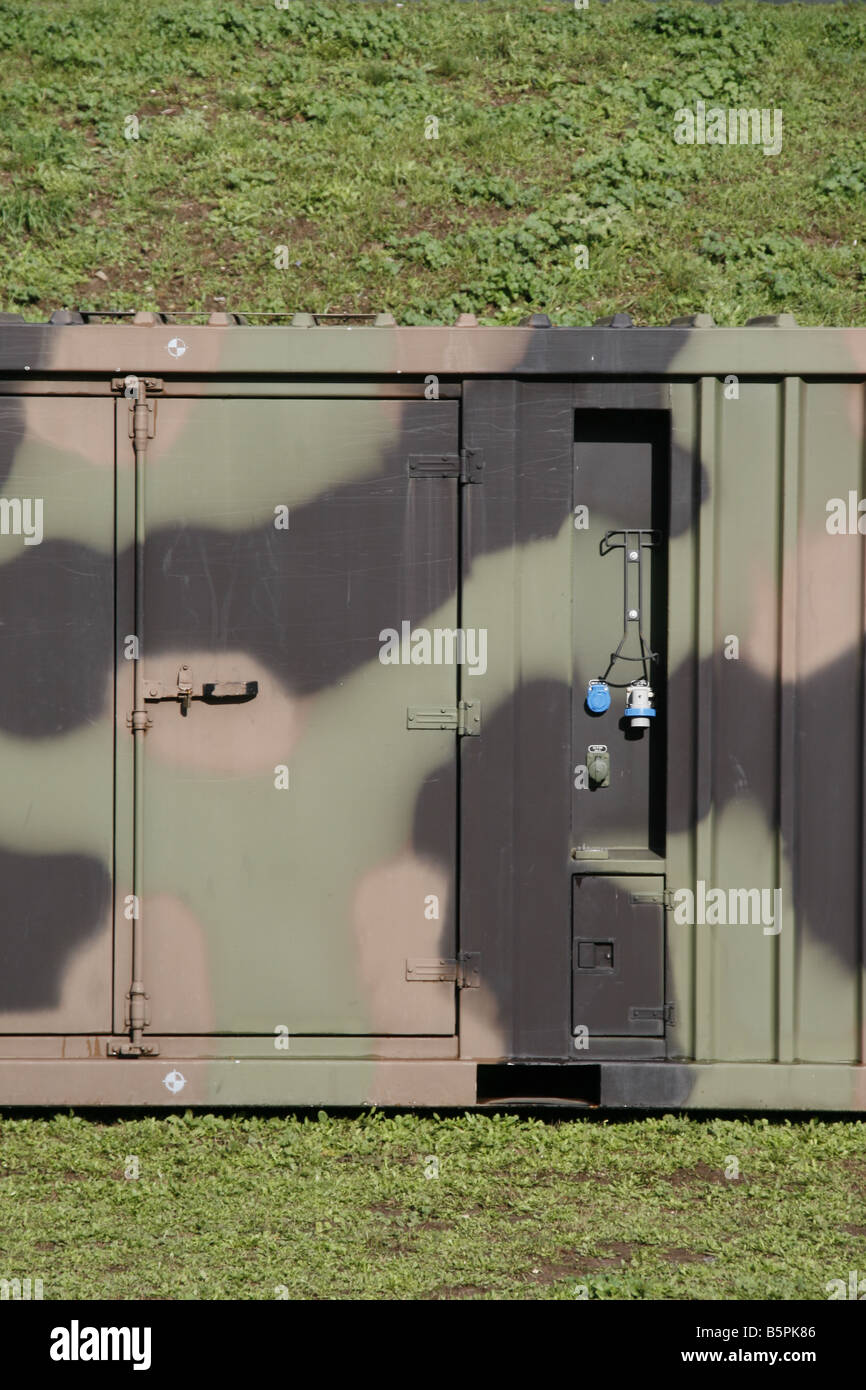 Camouflage paint door shed military hi-res stock photography and images ...