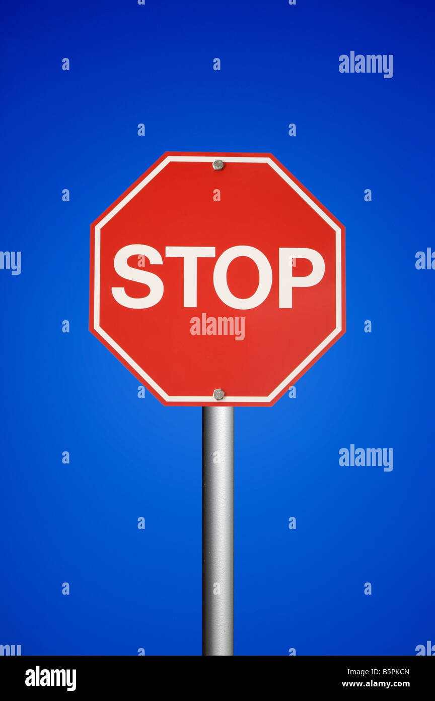 Verticalstop sign hi-res stock photography and images - Alamy
