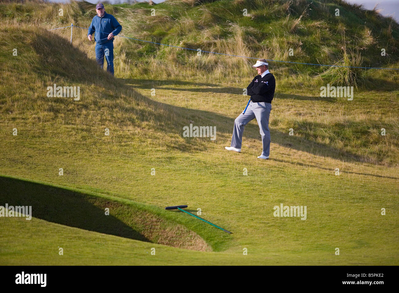 Colin Montgomerie, Kingsbarns Golf Course - Dunhill International Stock ...