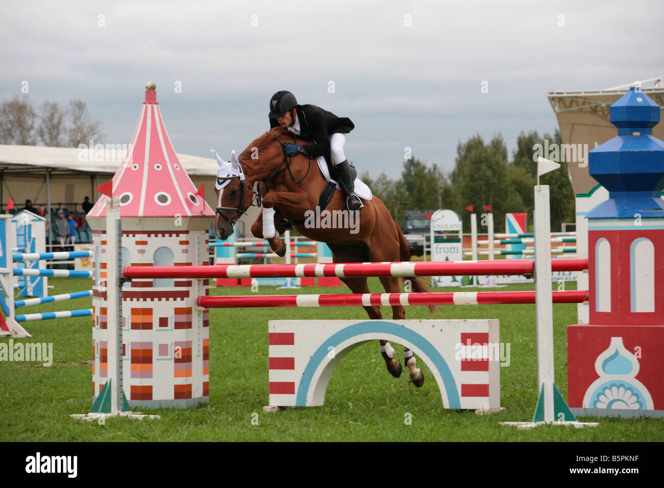 Horse jumping judge hi-res stock photography and images - Alamy