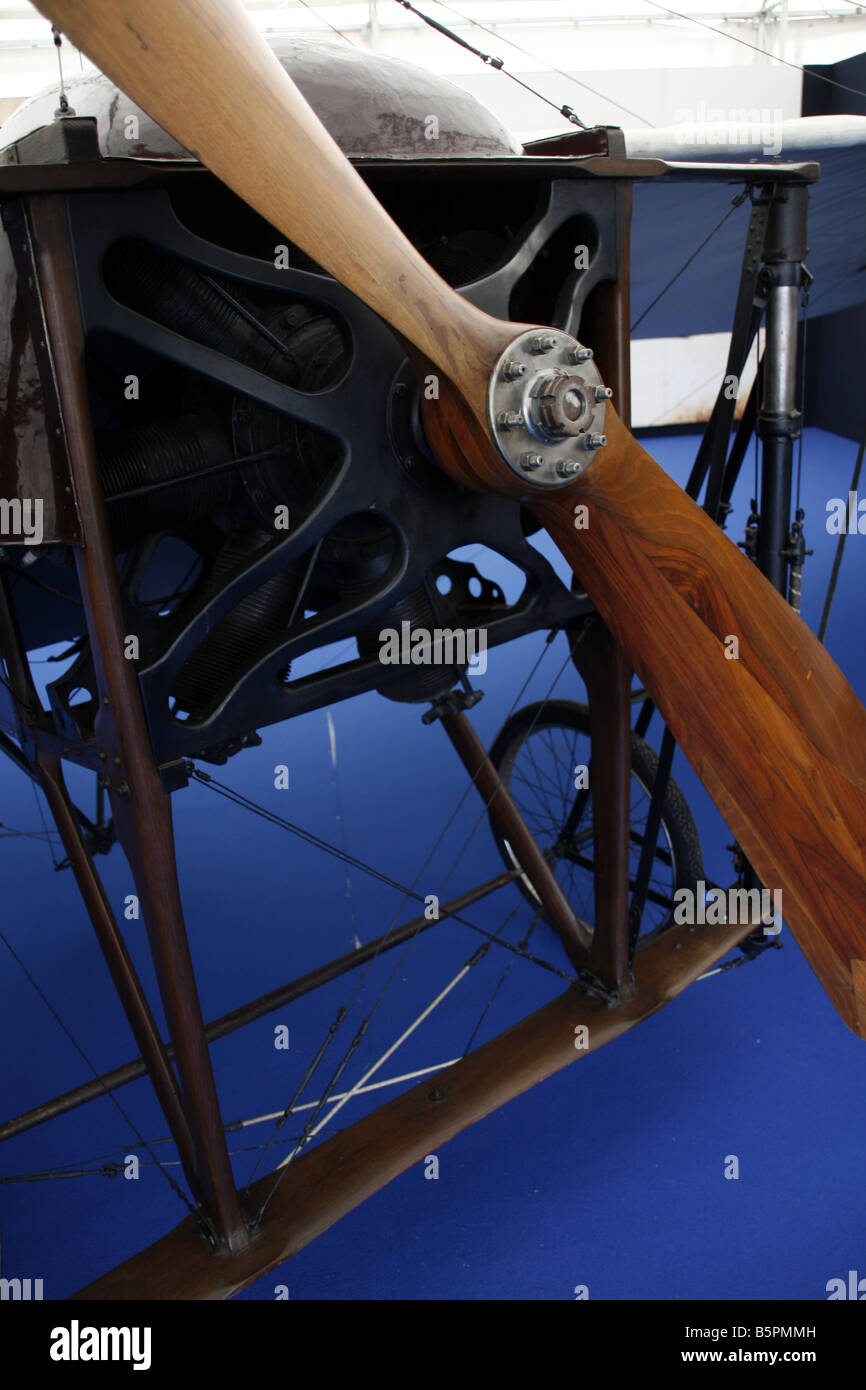 old flying machine at military open day Stock Photo - Alamy