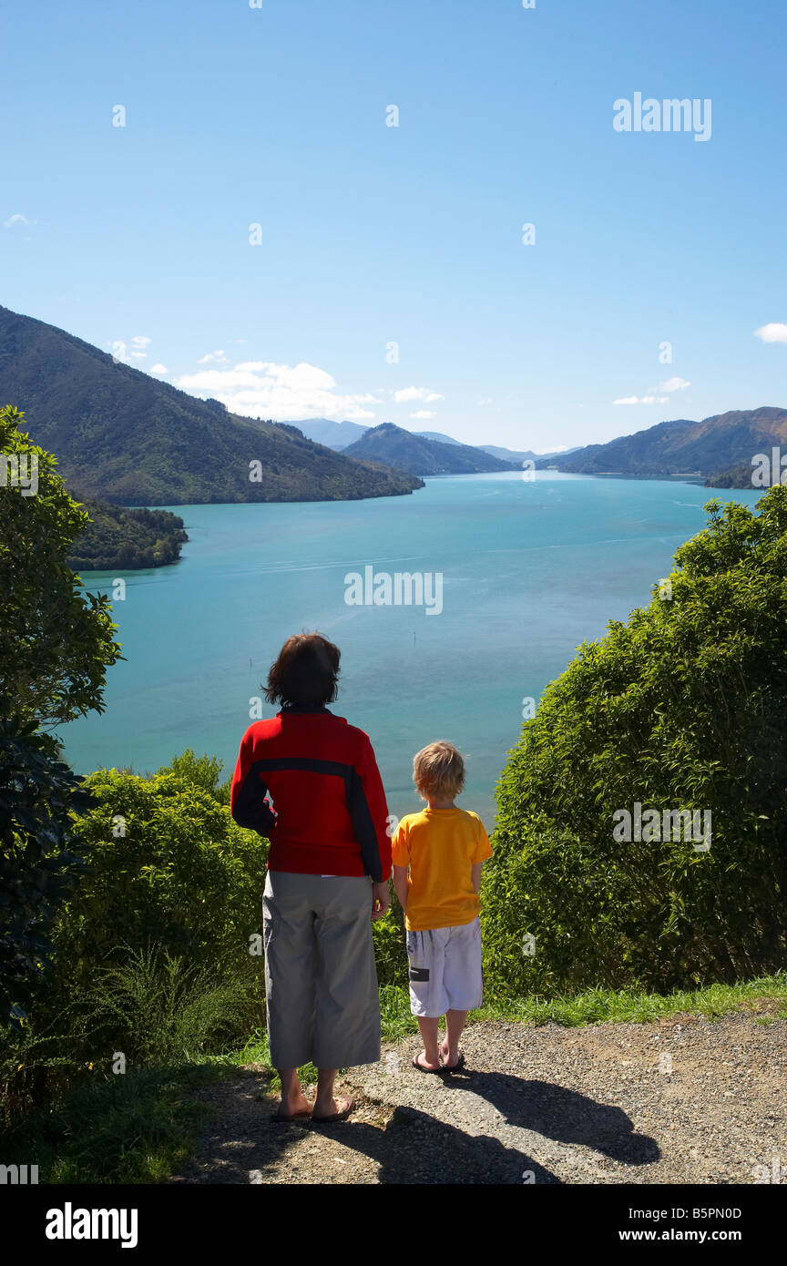 Mahakipawa Arm Mahau Sound Marlborough Sounds South Island New Zealand ...