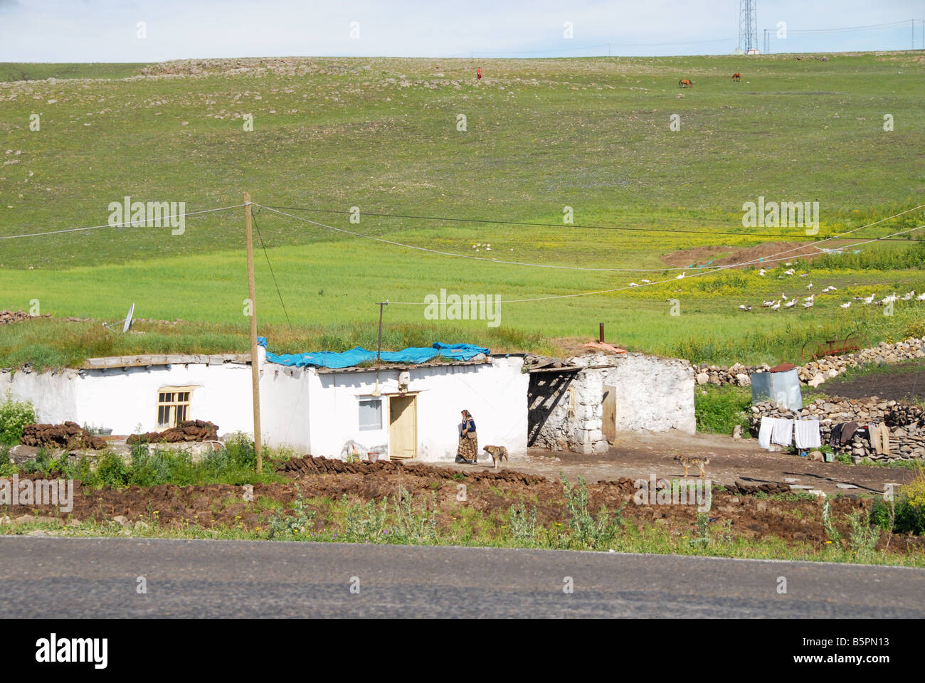 kurdish house in Turkey Stock Photo - Alamy