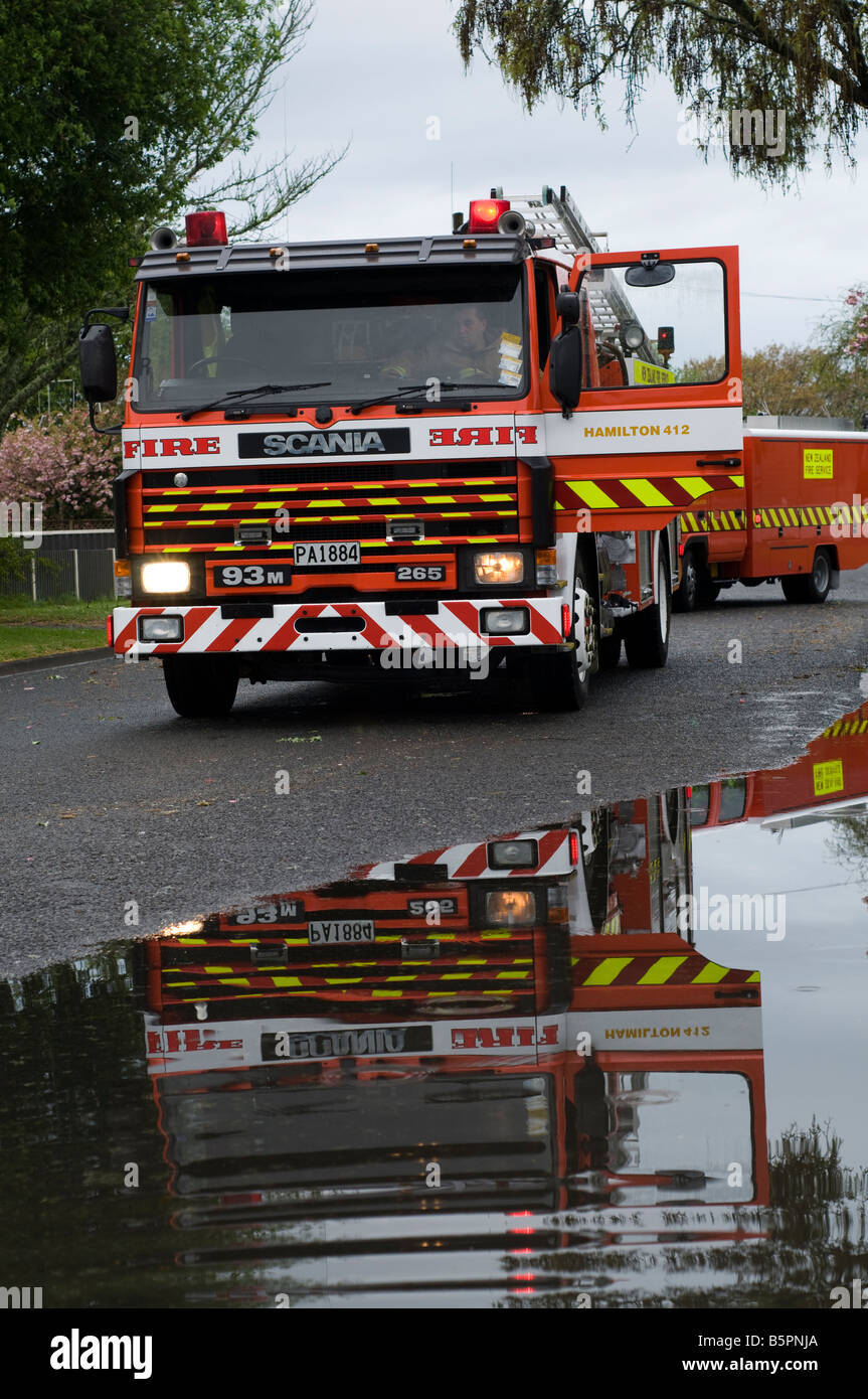 Fire engine truck new zealand hi-res stock photography and images - Alamy