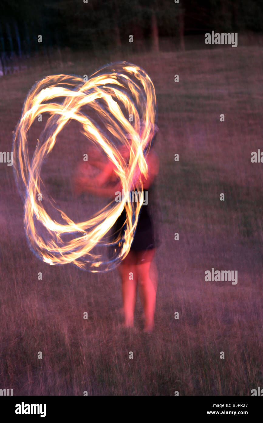 Female fire dancer hi-res stock photography and images - Alamy