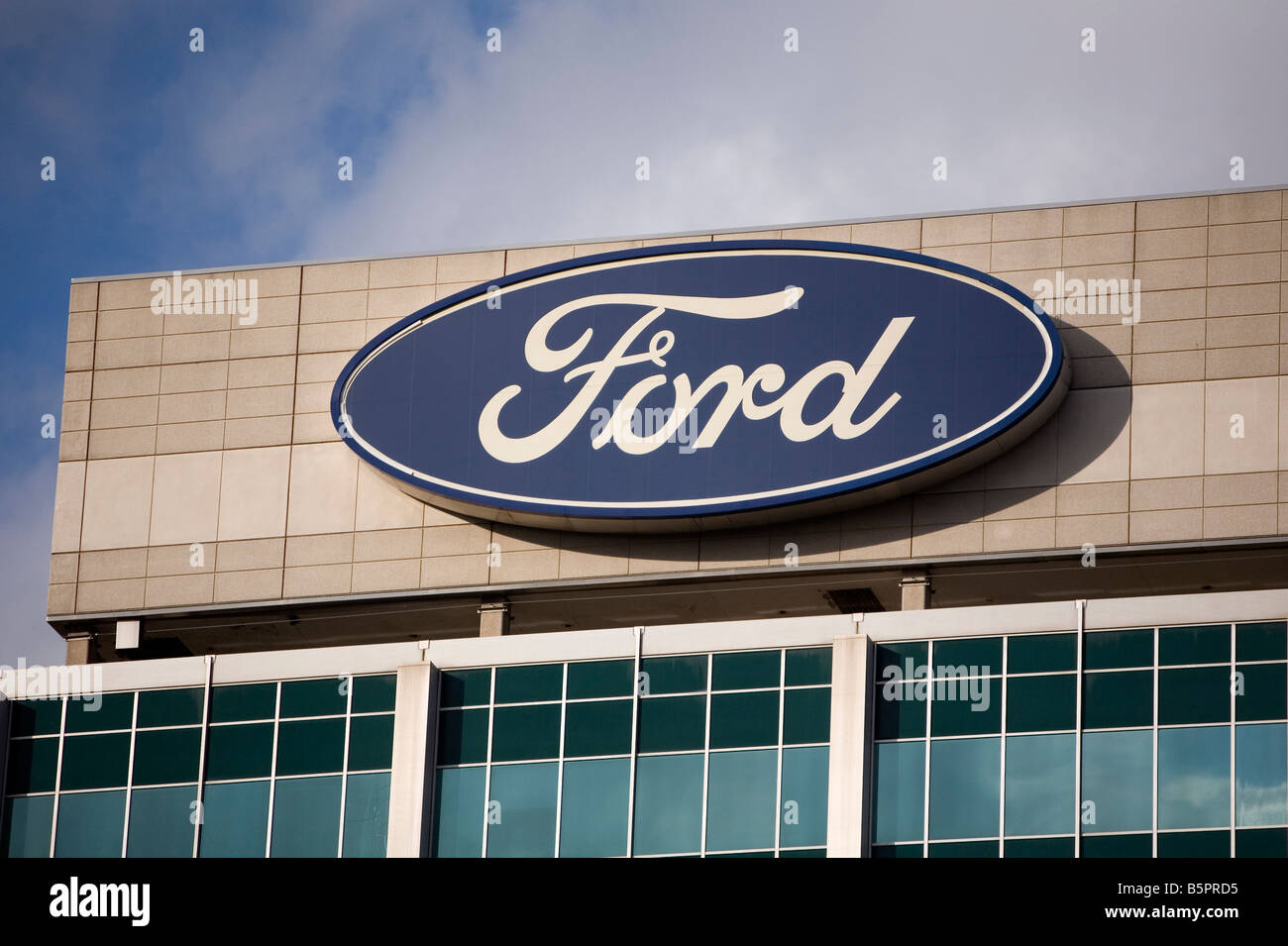 Ford Motor Company World Headquarters in Dearborn Michigan Stock Photo ...