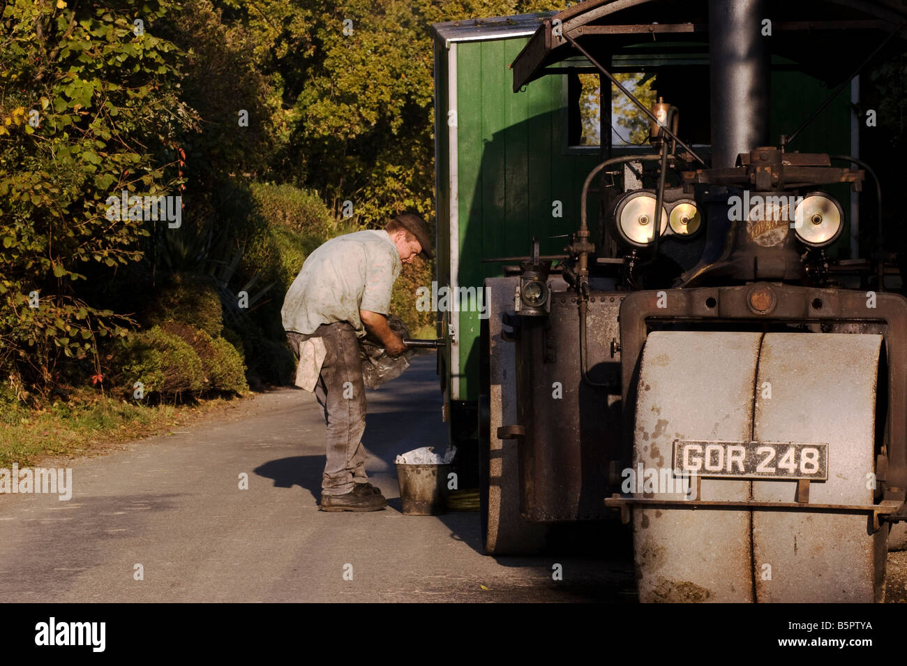 Vintage steamroller hi-res stock photography and images - Alamy