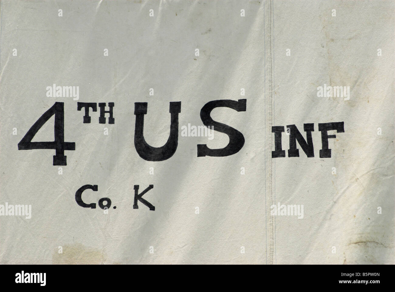 Civil War Union Infantry sign Stock Photo - Alamy