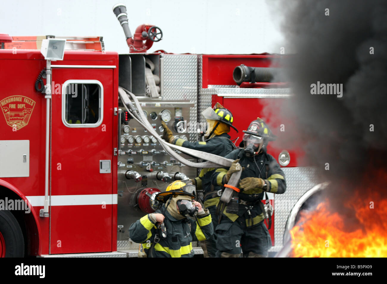 Ready for a fire hi-res stock photography and images - Alamy