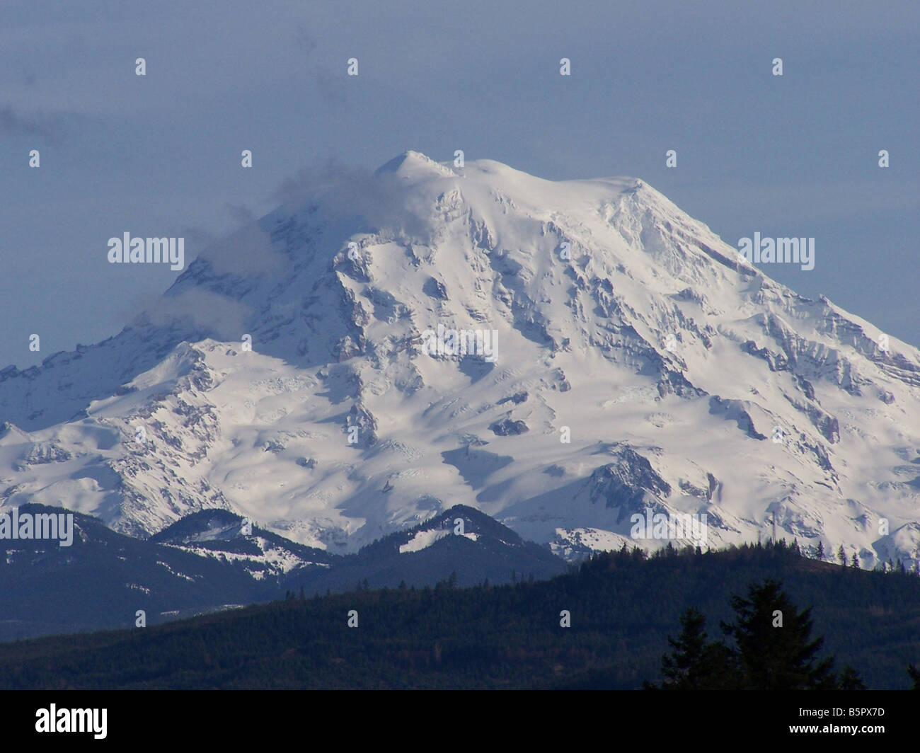 Mt. Rainier, the highest point in the State of Washington, USA, was ...