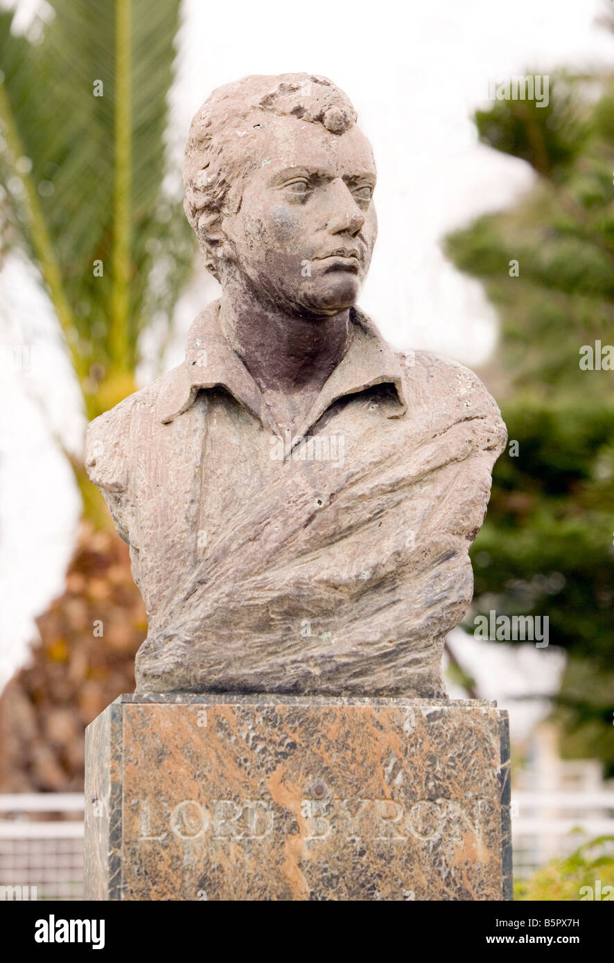 Lord byron greece hi-res stock photography and images - Alamy