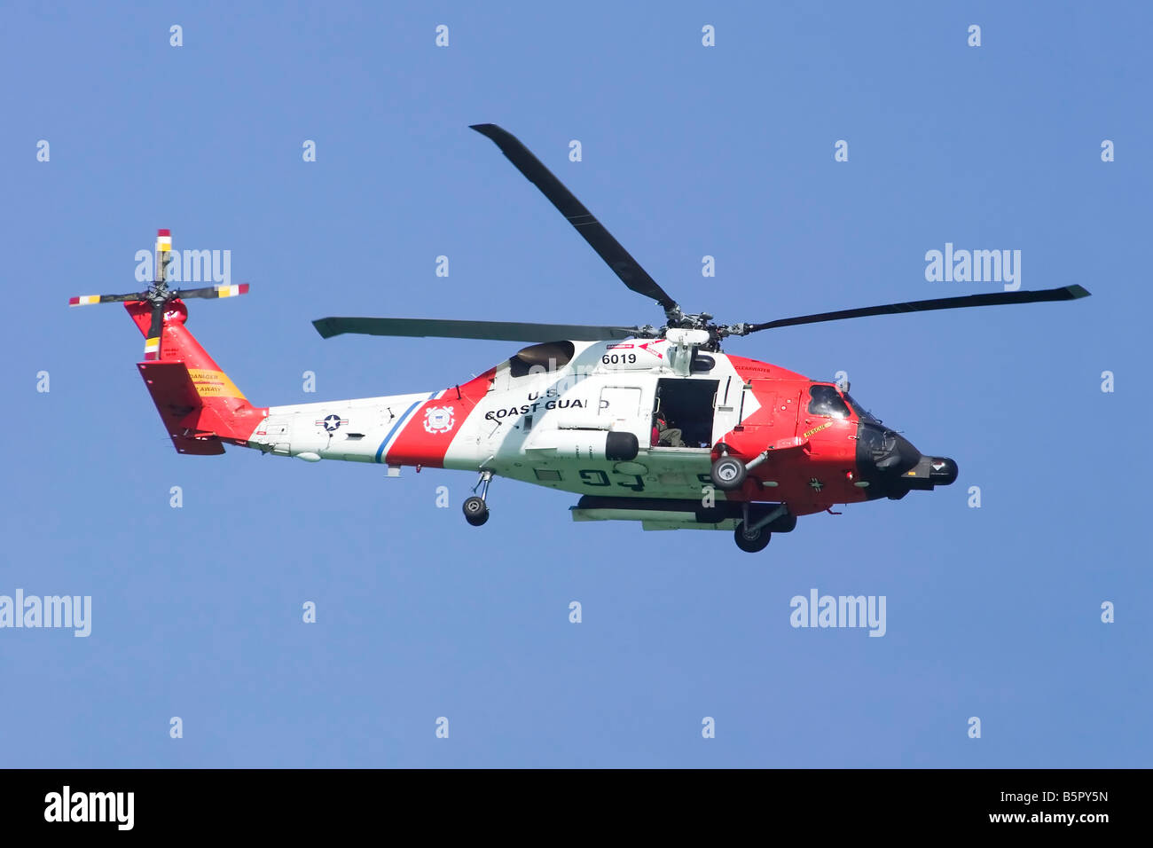 Blackhawk coastguard search and rescue helicopter Stock Photo - Alamy