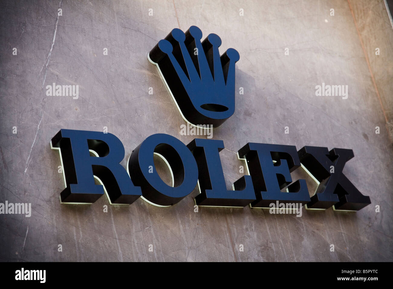 Rolex logo hi-res stock photography and images - Alamy