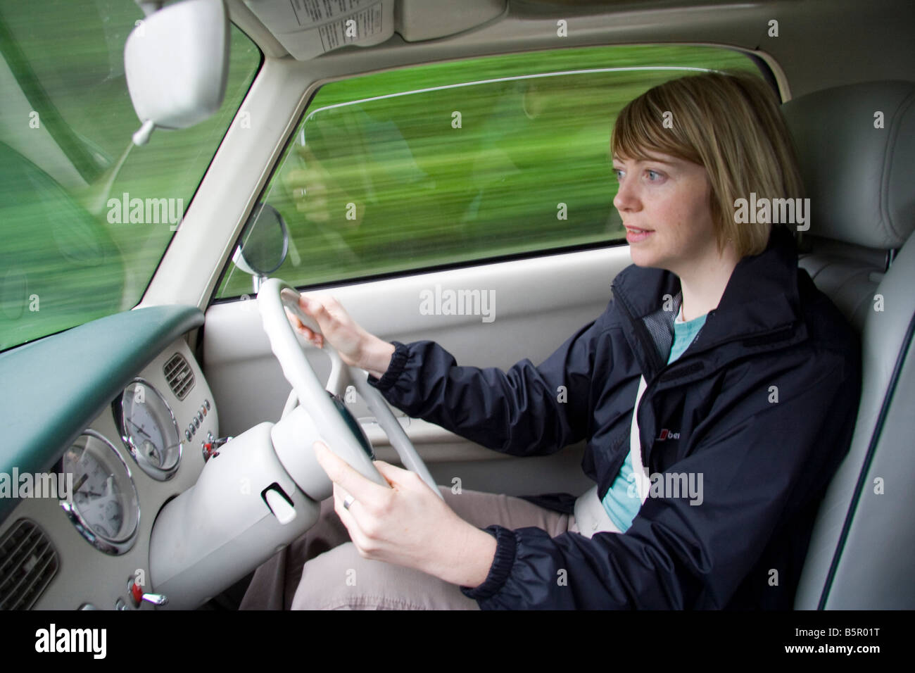 Car Driving In Countryside High Resolution Stock Photography and Images ...