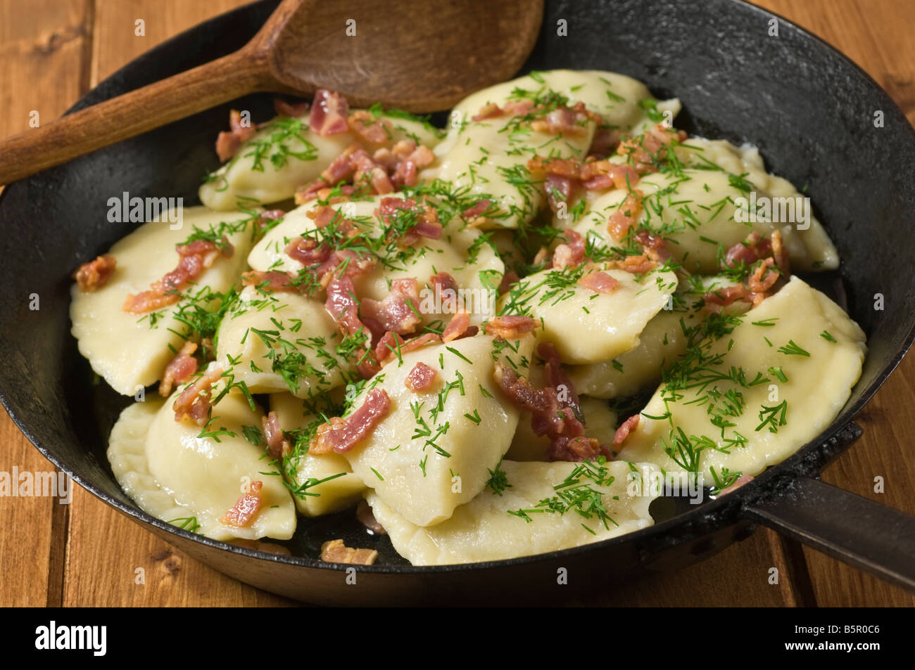 Pierogi Polish dumplings Food Stock Photo - Alamy