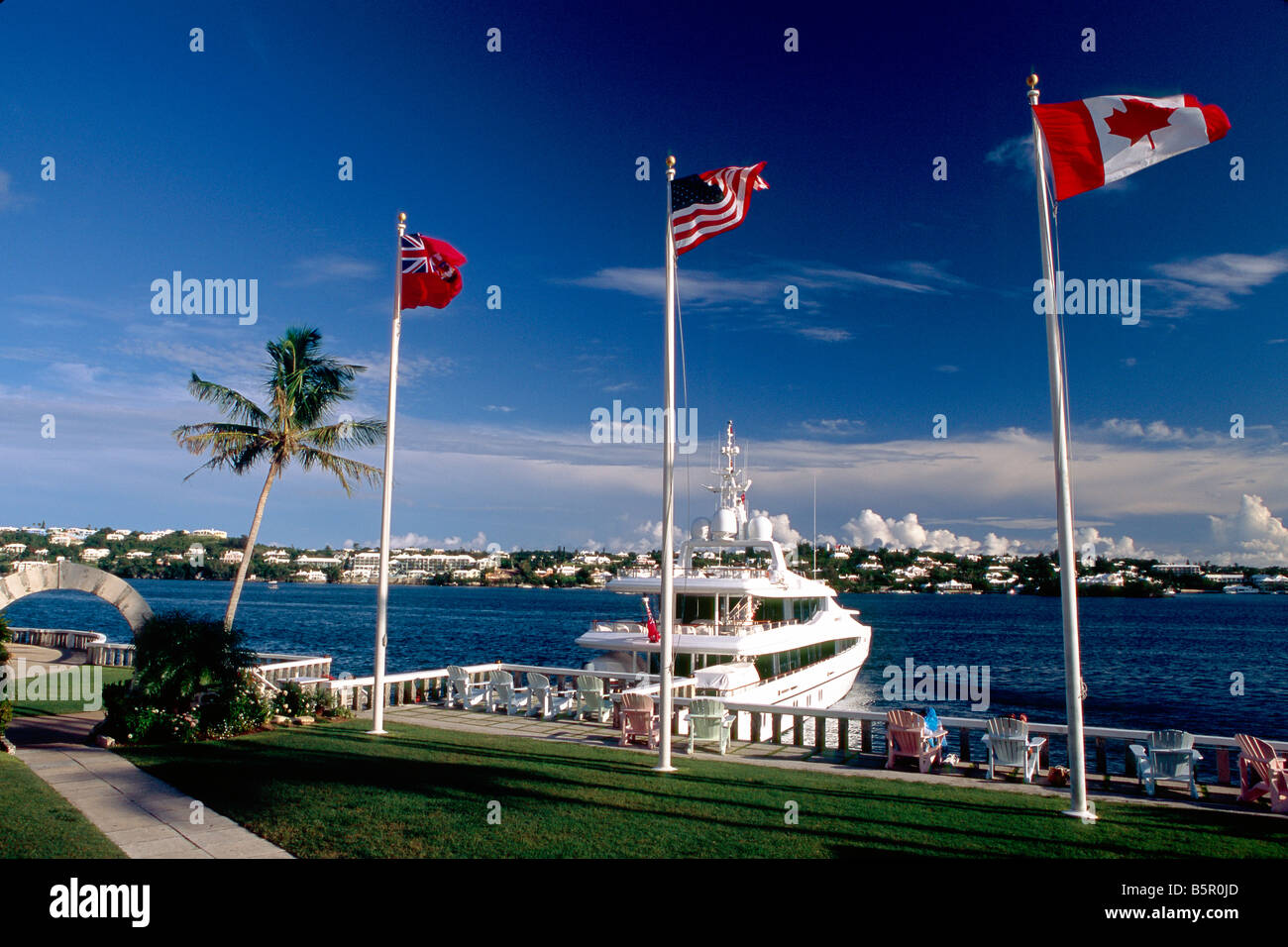 Hamilton Harbor View from The Hamilton Fairmont Princess Hotel Bermuda ...