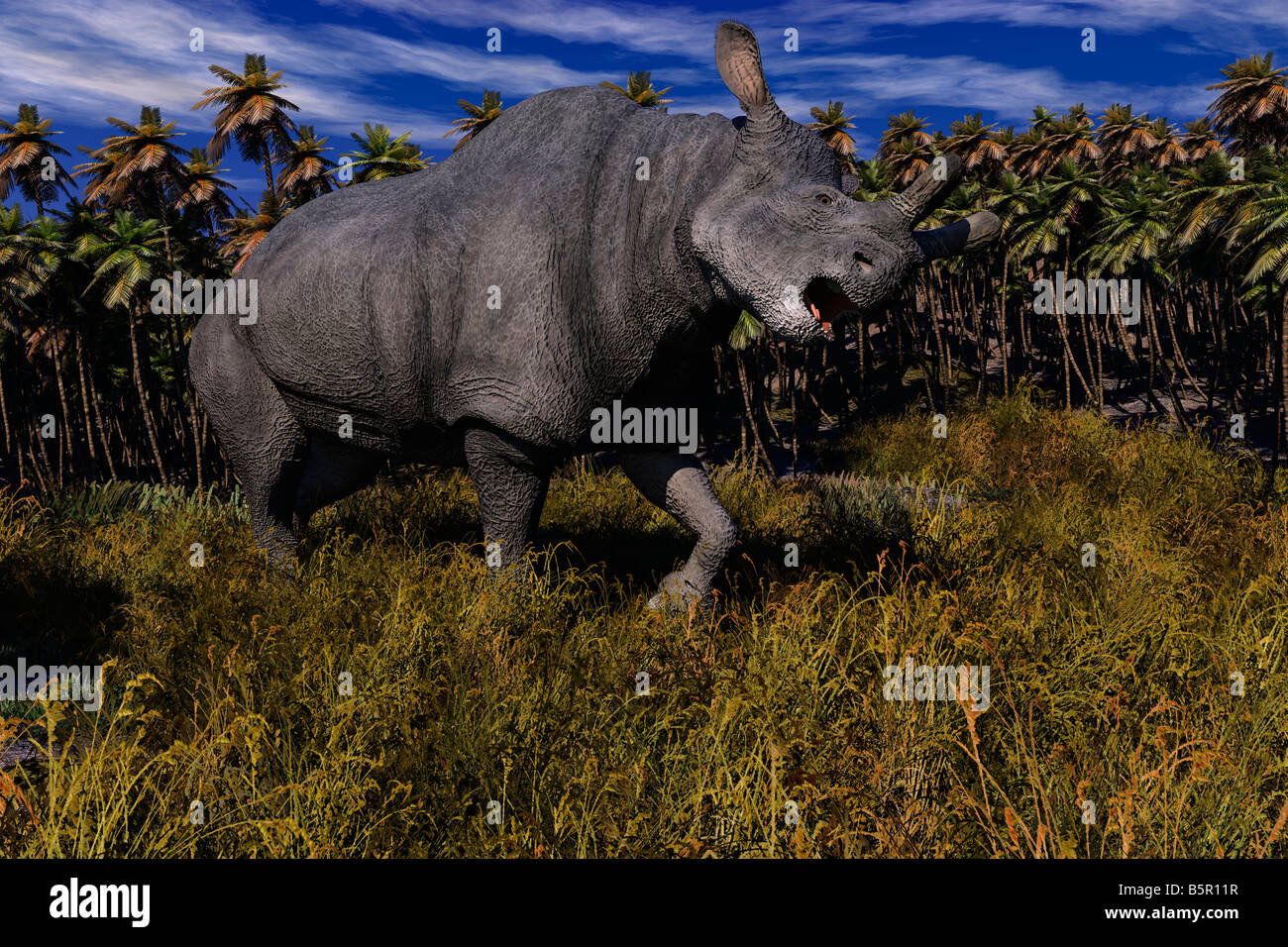 Brontotherium hi-res stock photography and images - Alamy