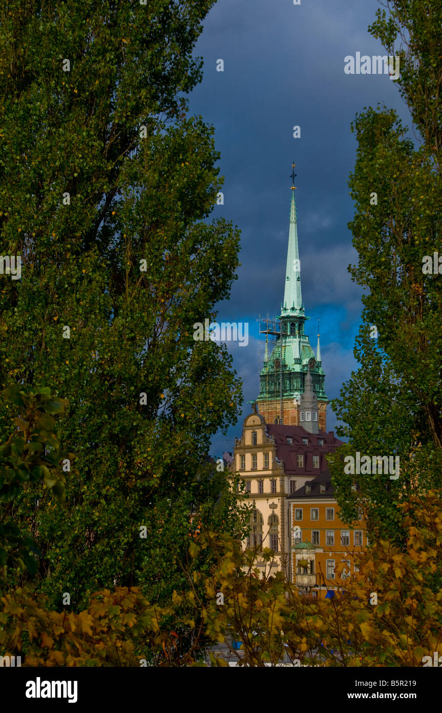 Tyska kyrkan in Gamla Stan in Stockholm Sweden Stock Photo - Alamy