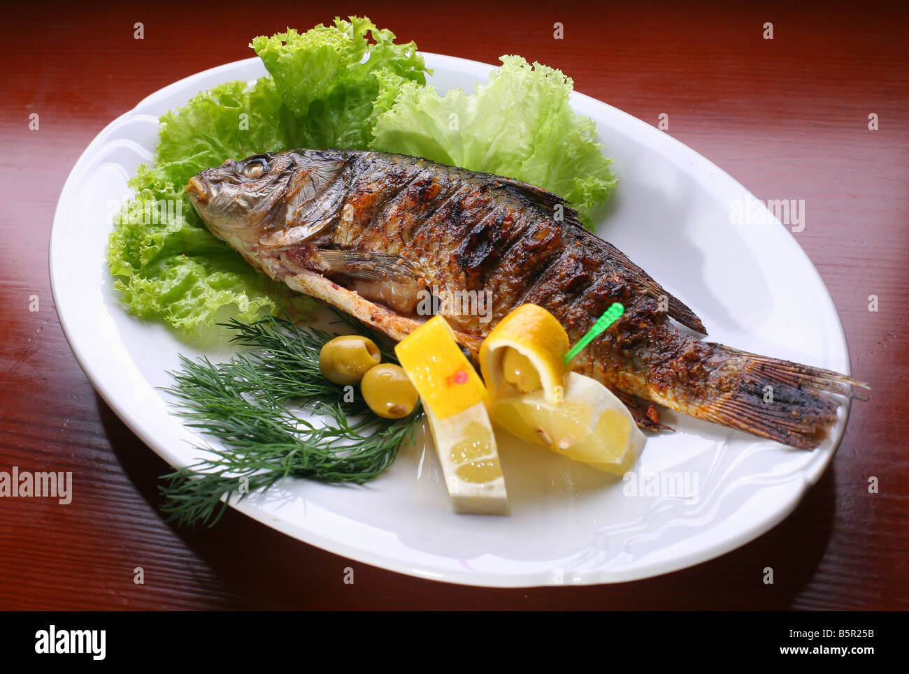 Carp fish dish hi-res stock photography and images - Alamy