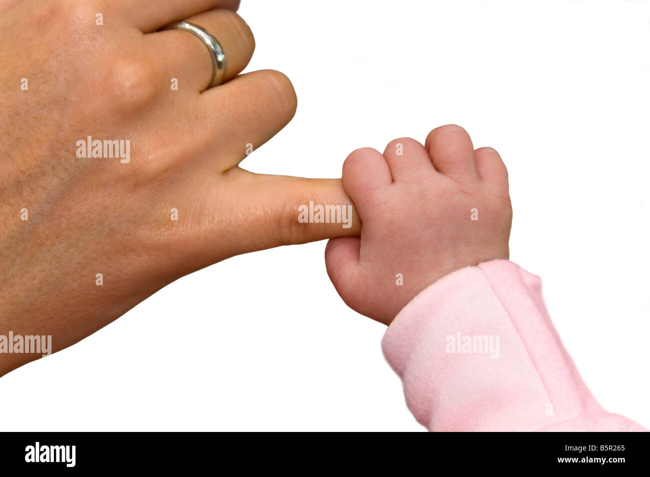 Mum Holding Baby's Hands High Resolution Stock Photography and Images ...