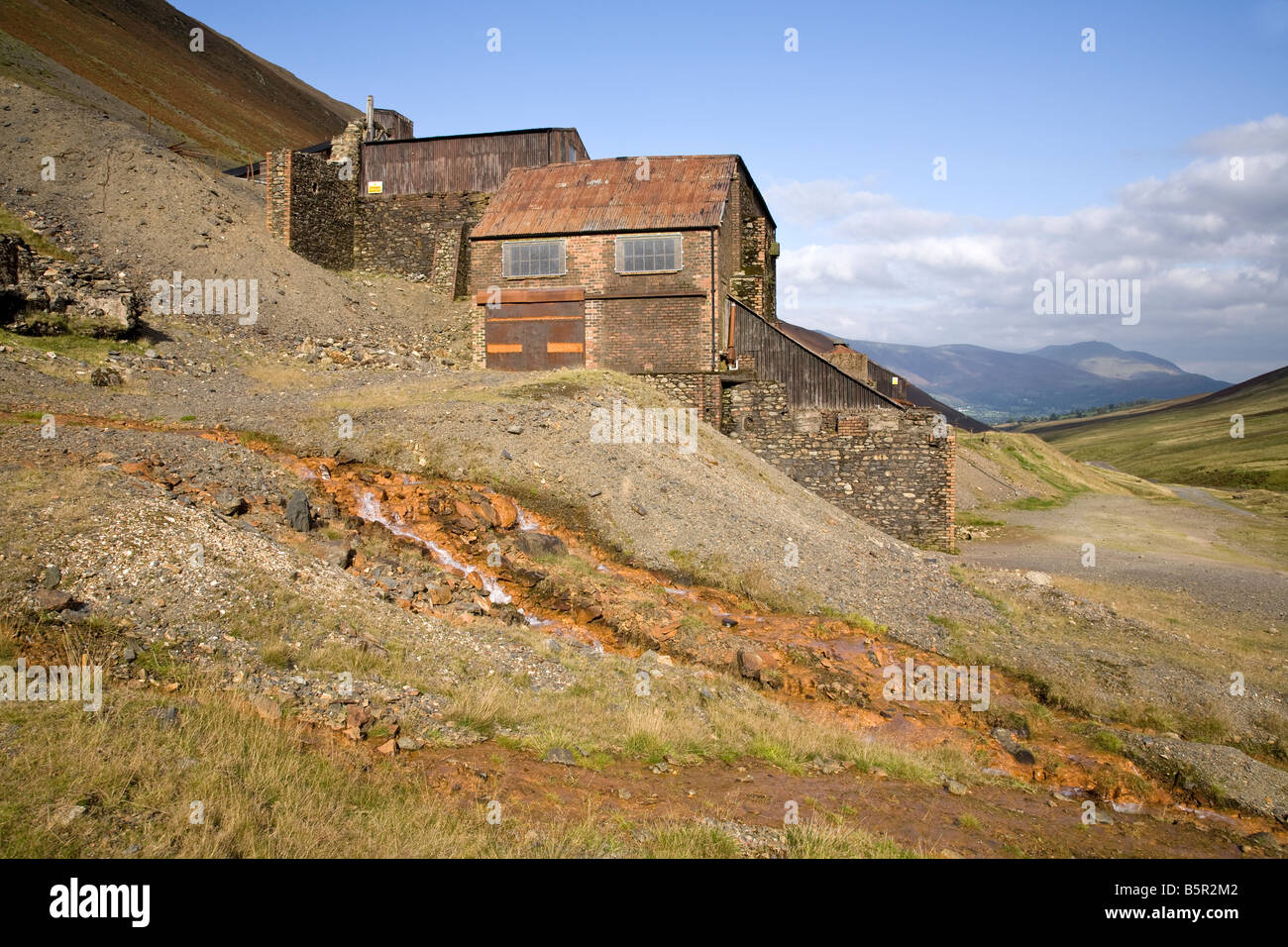 Coledale Force Crag Mine Stock Photo - Alamy