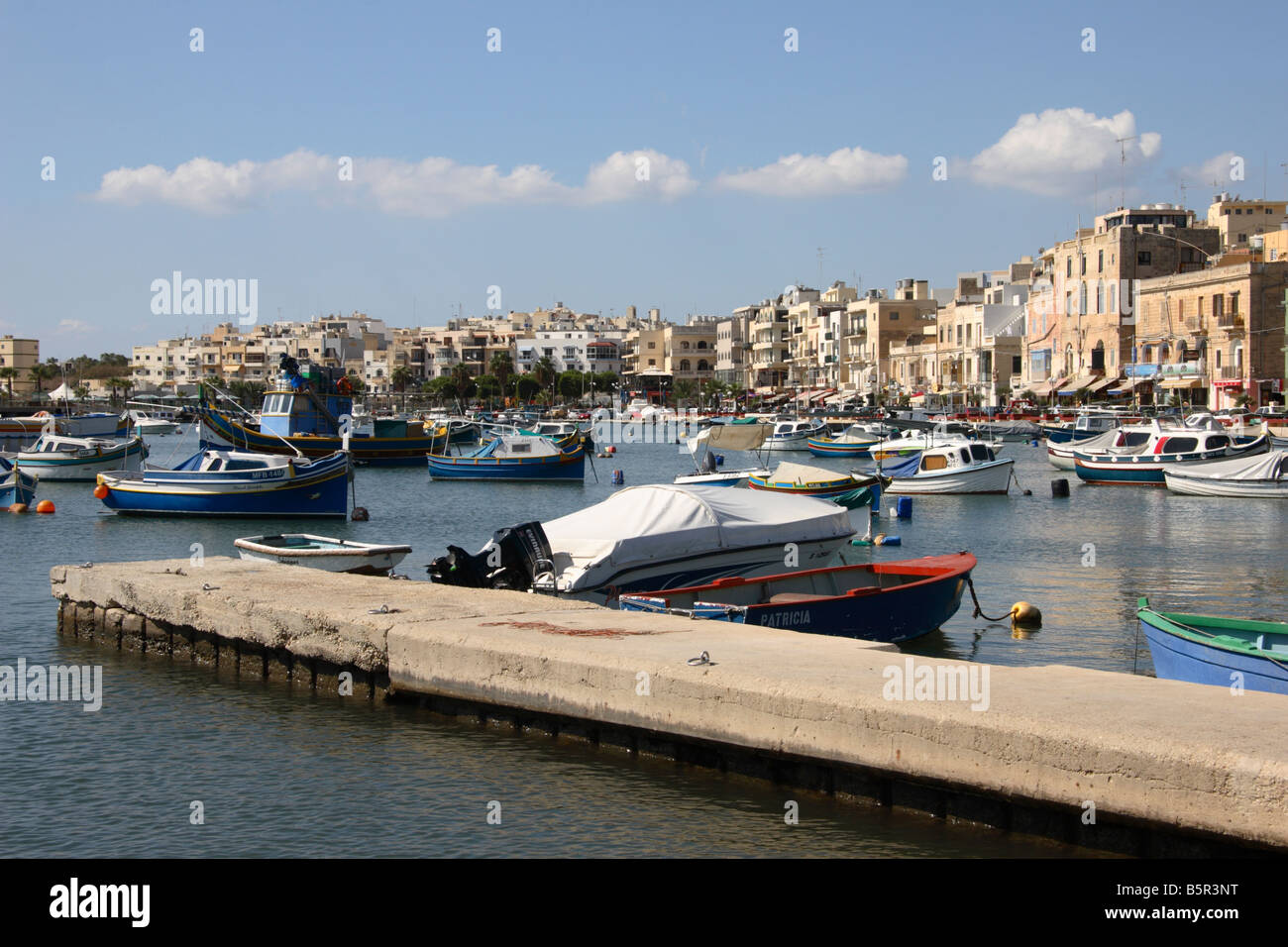 Marsaskala harbour in southeast Malta Stock Photo - Alamy