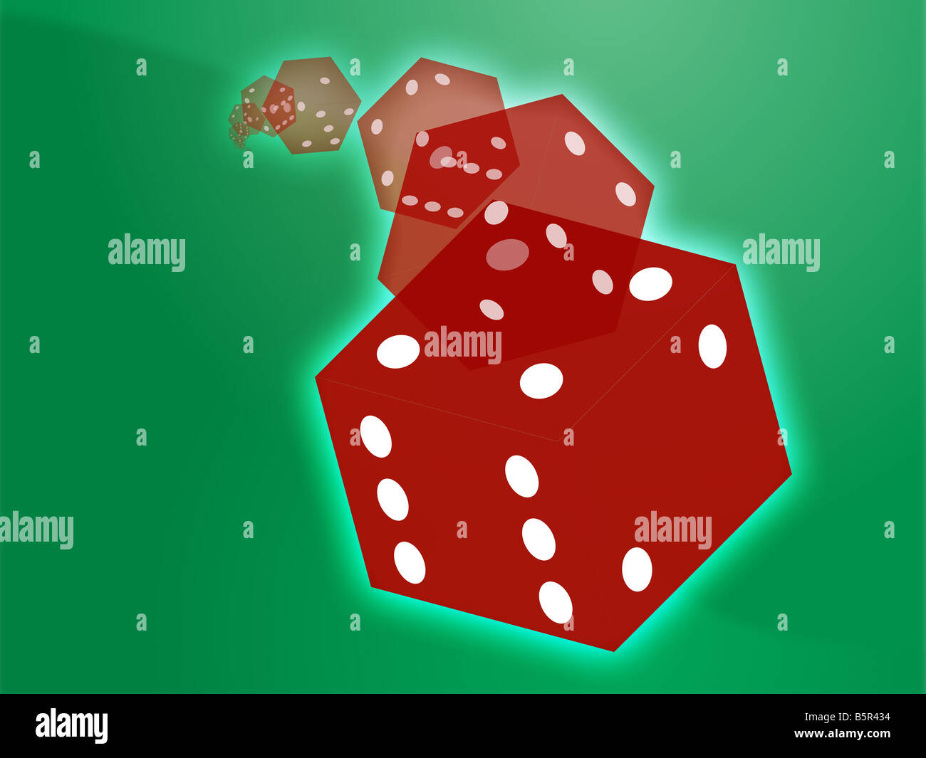 Red dice clipart hi-res stock photography and images - Alamy