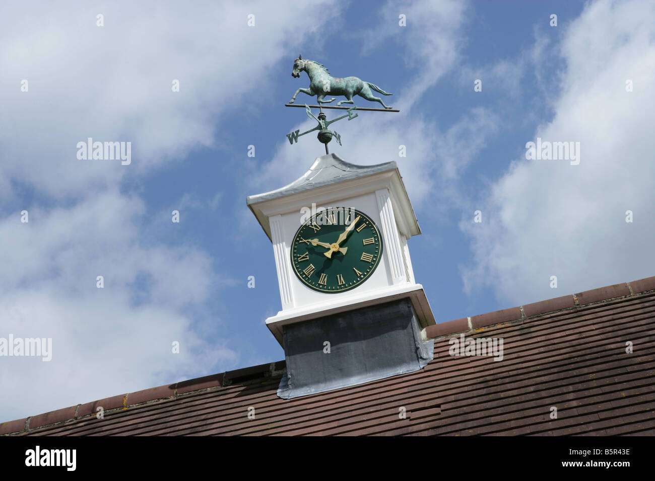Stable clock tower Stock Photo - Alamy