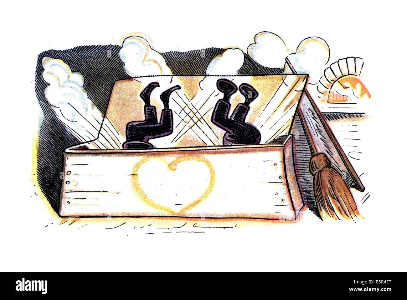 Max & Moritz falling in flour, Max and Moritz A Story of Seven Boyish ...