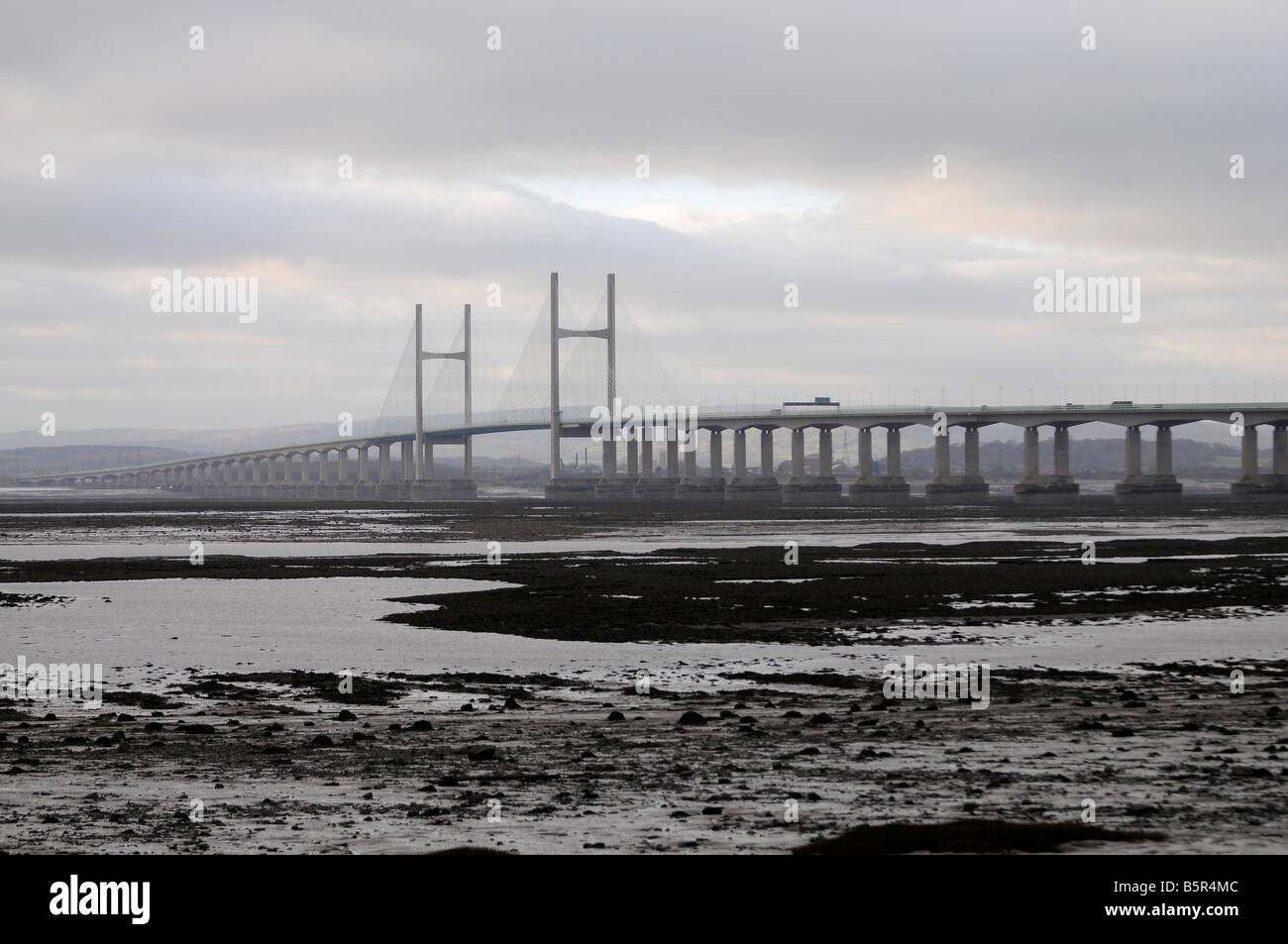 second severn bridge Stock Photo - Alamy