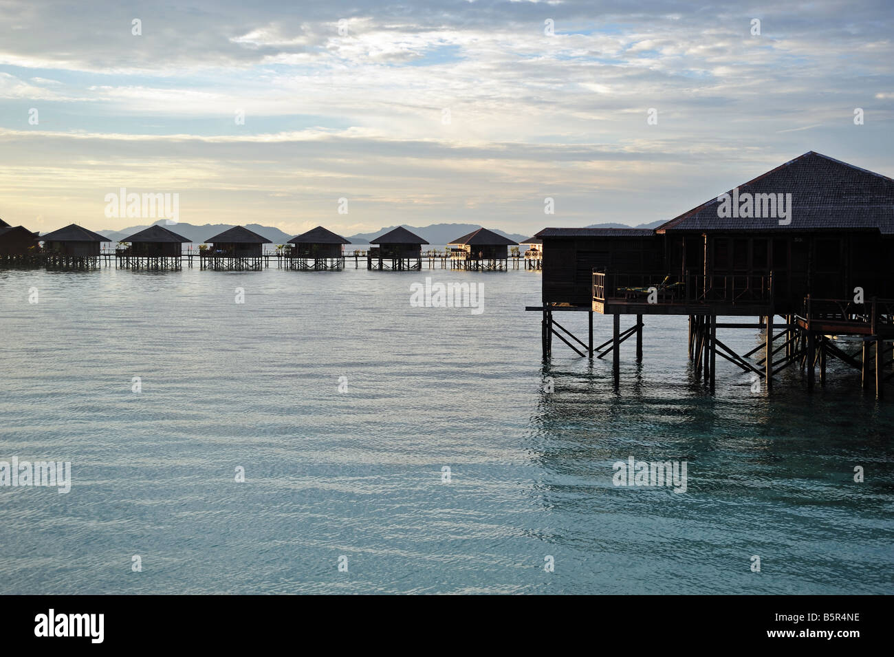 Mabul Water Village, Sipadan, Sabah Stock Photo - Alamy
