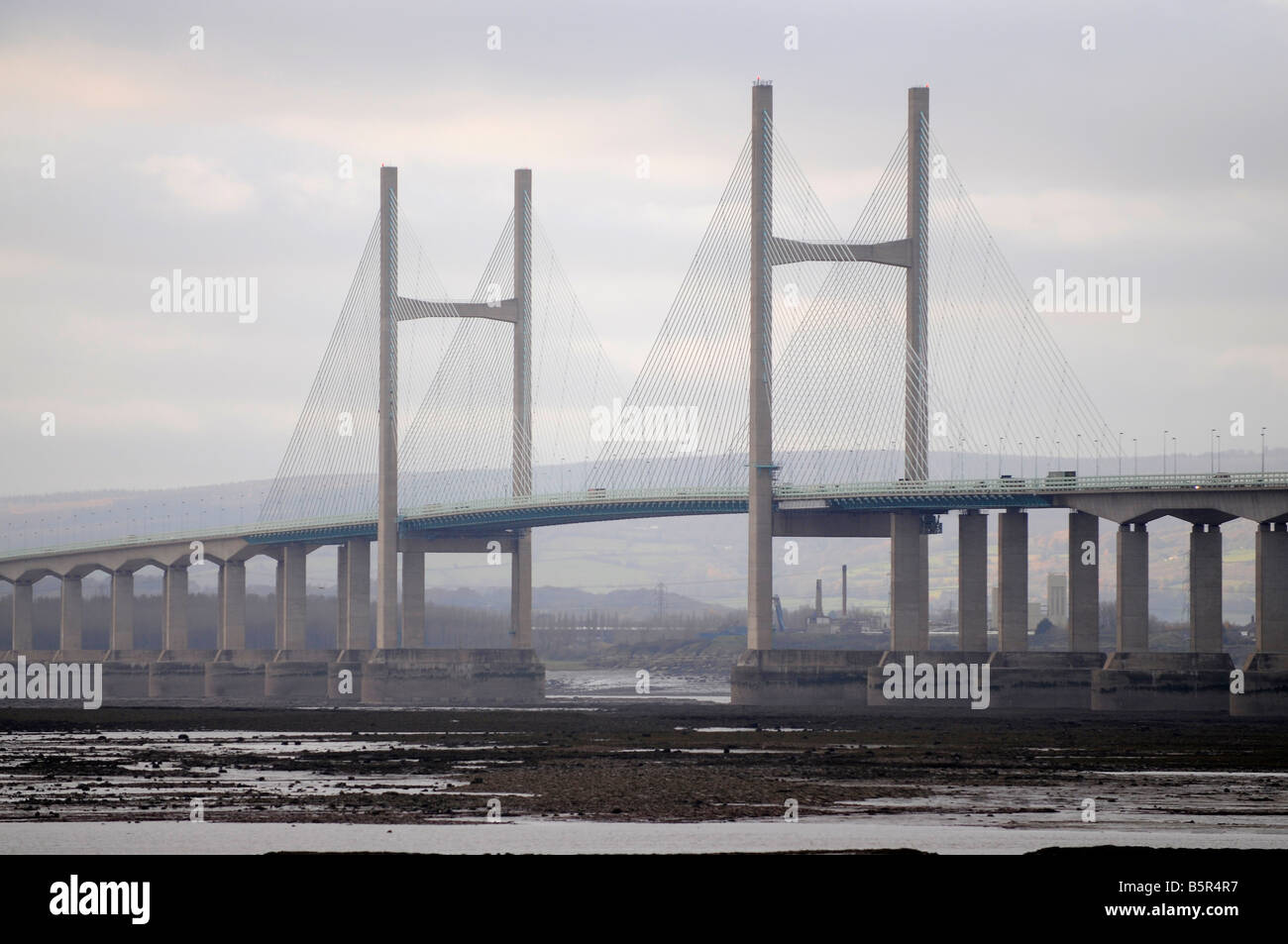 second severn bridge Stock Photo - Alamy