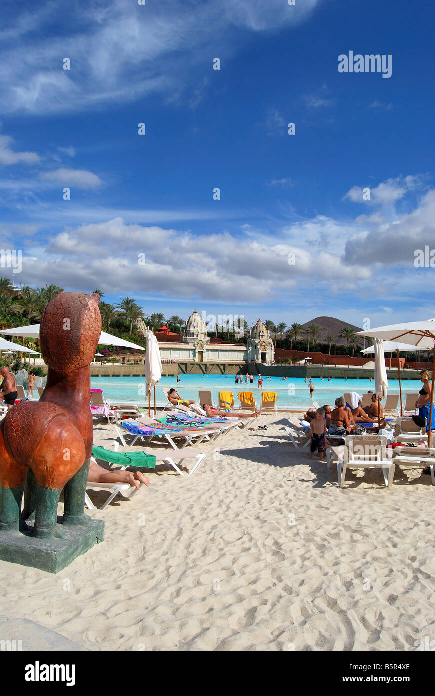 Wave Palace and Lagoon, Siam Park Water Kingdom Theme Park, Costa Adeje ...