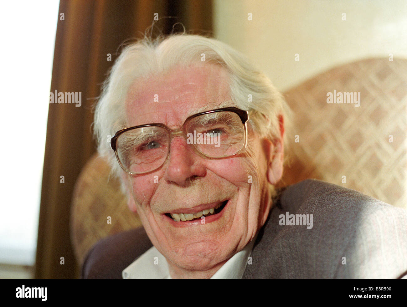 Portrait of Rev W Awdry creator The Railway Series and Thomas the Tank ...