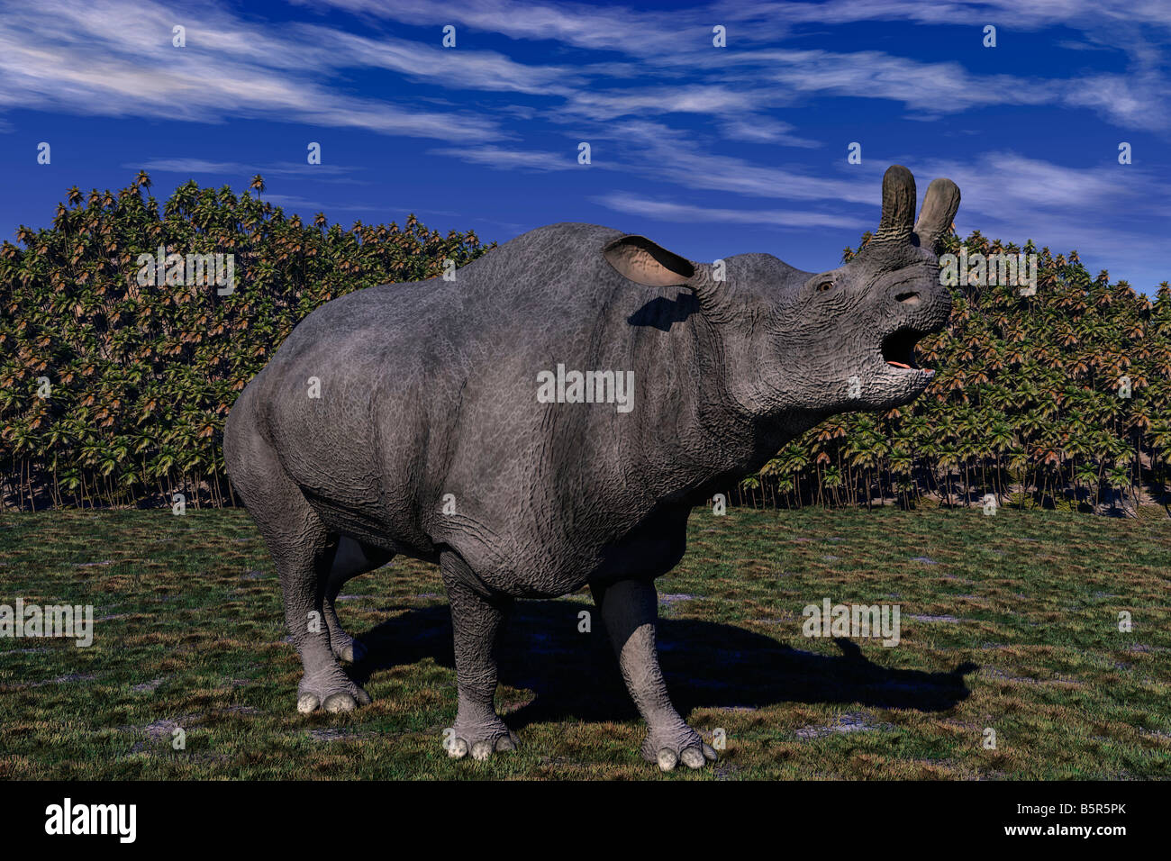 Brontotherium hi-res stock photography and images - Alamy