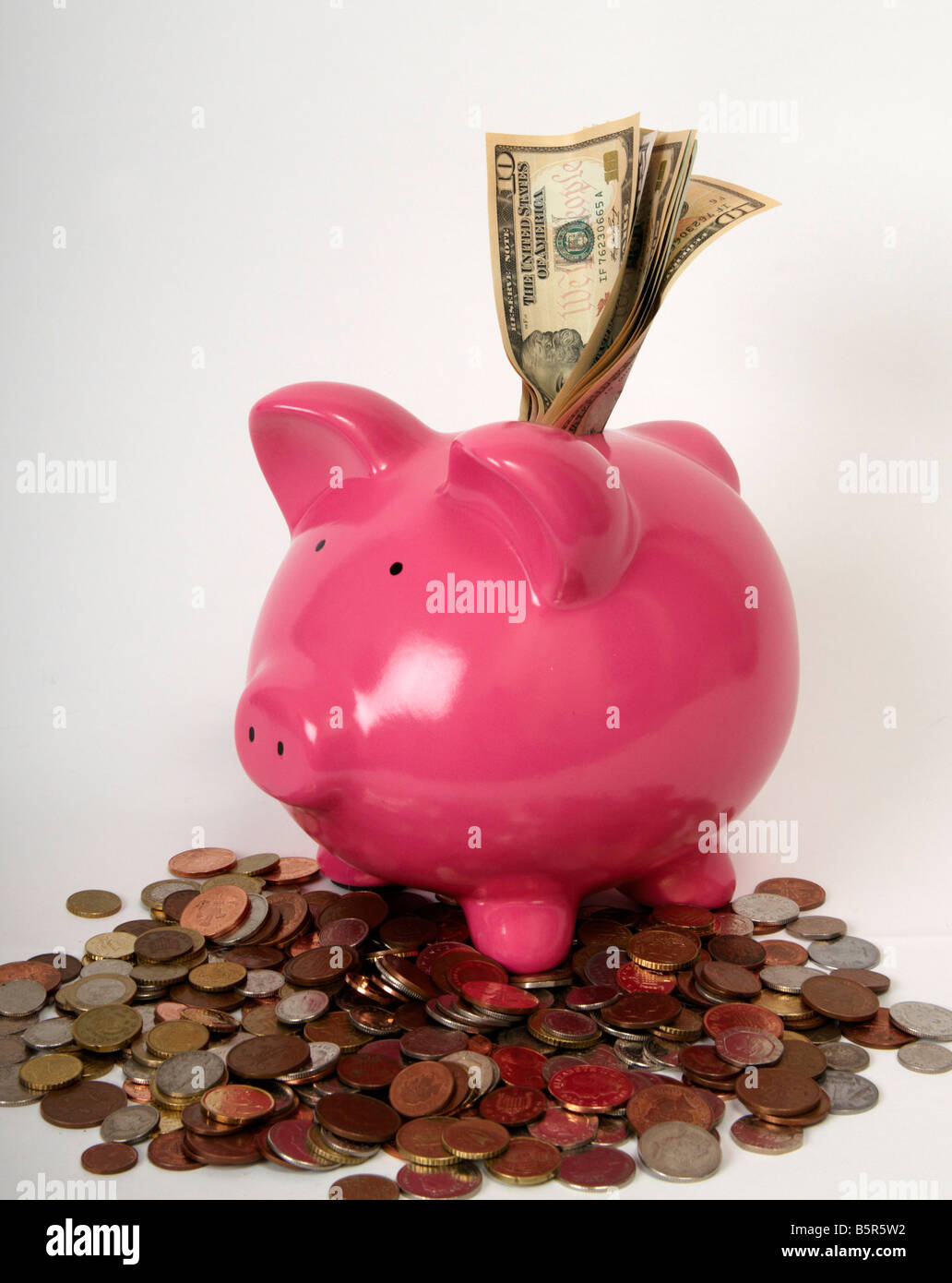 American money dollars cents on hi-res stock photography and images - Alamy
